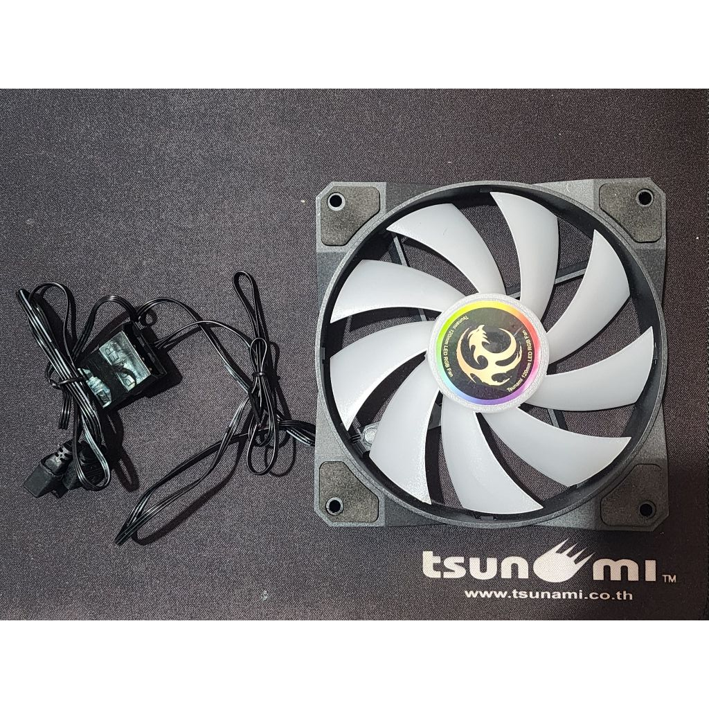 พัดลมระบายความร้อน Tsunami (cRGB Sync) Series RGB Cooling Fan | Shopee ...