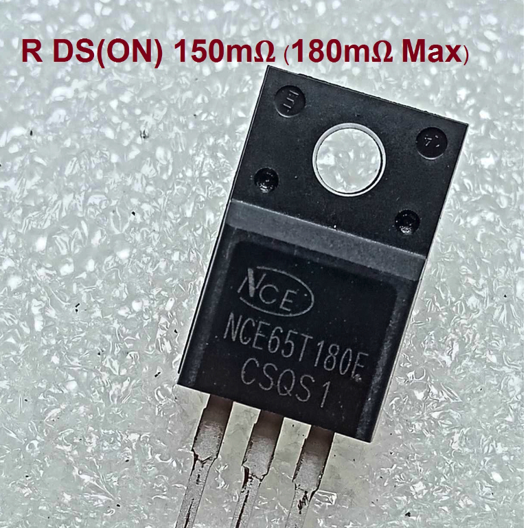 ของใหม่และแท้ NCE65T180F 650V 21A 34W TO-220F Super Junction Mosfet ( Cool - Mosfet ) | Shopee ...