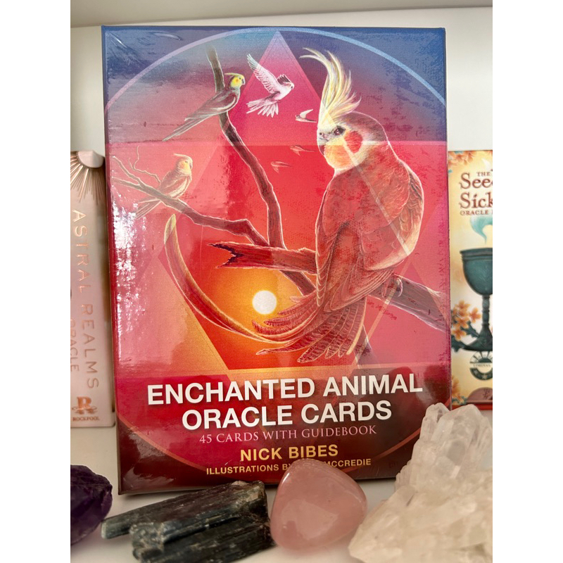 ไพ่ออราเคิล Enchanted Animal Oracle Cards: Find your way back to your ...