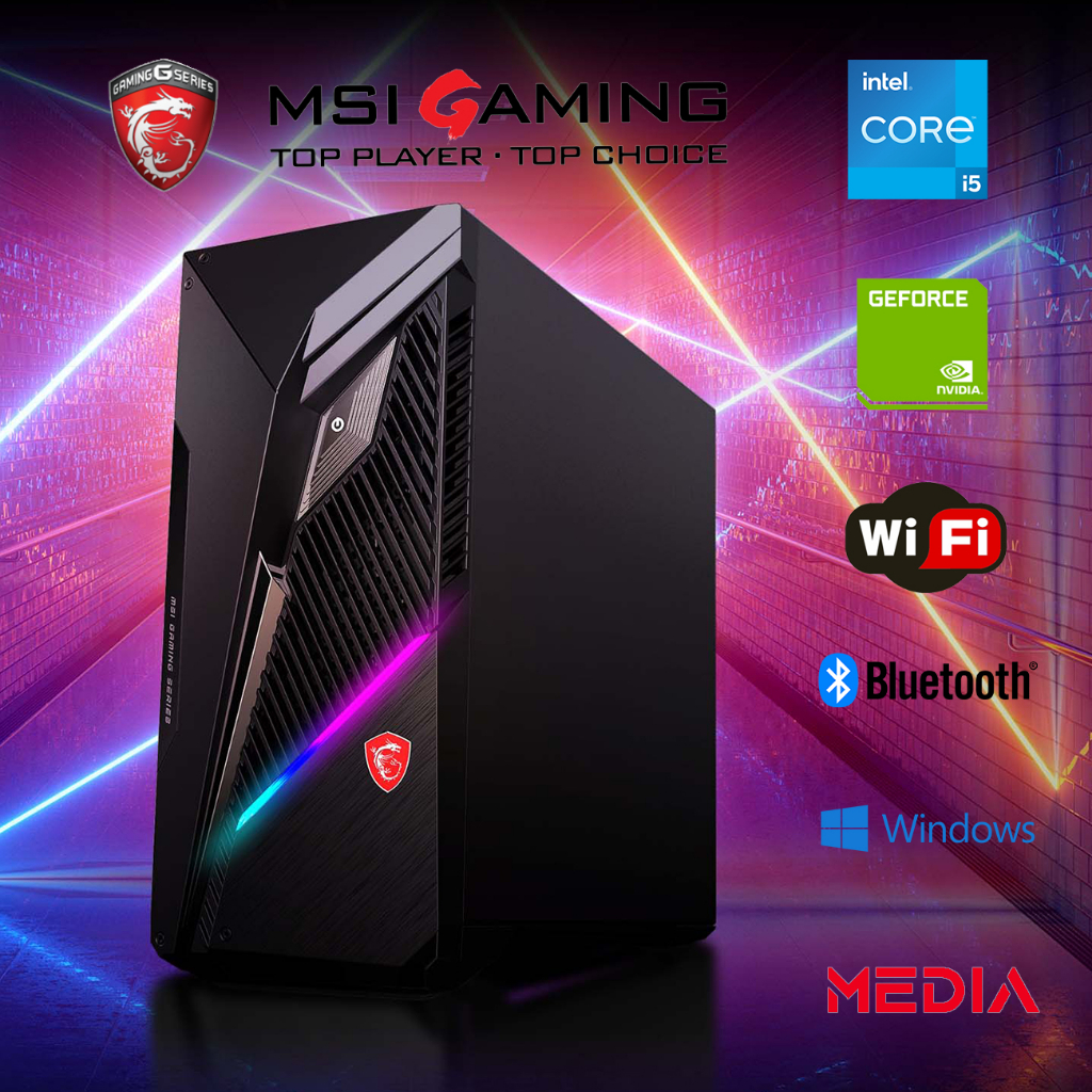 Comset เครื่อง MSI mini S3 MicroATX วินโดแท้ Wi-fi 6E Bluetooth GTX ...