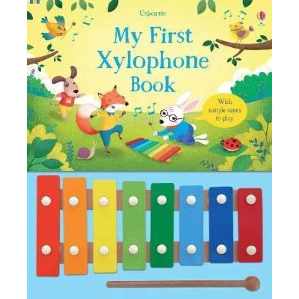 Usborne My First Xylophone Book หนังสือเด็ก ไซโลโฟน ดนตรี เล่นได้ มี ...