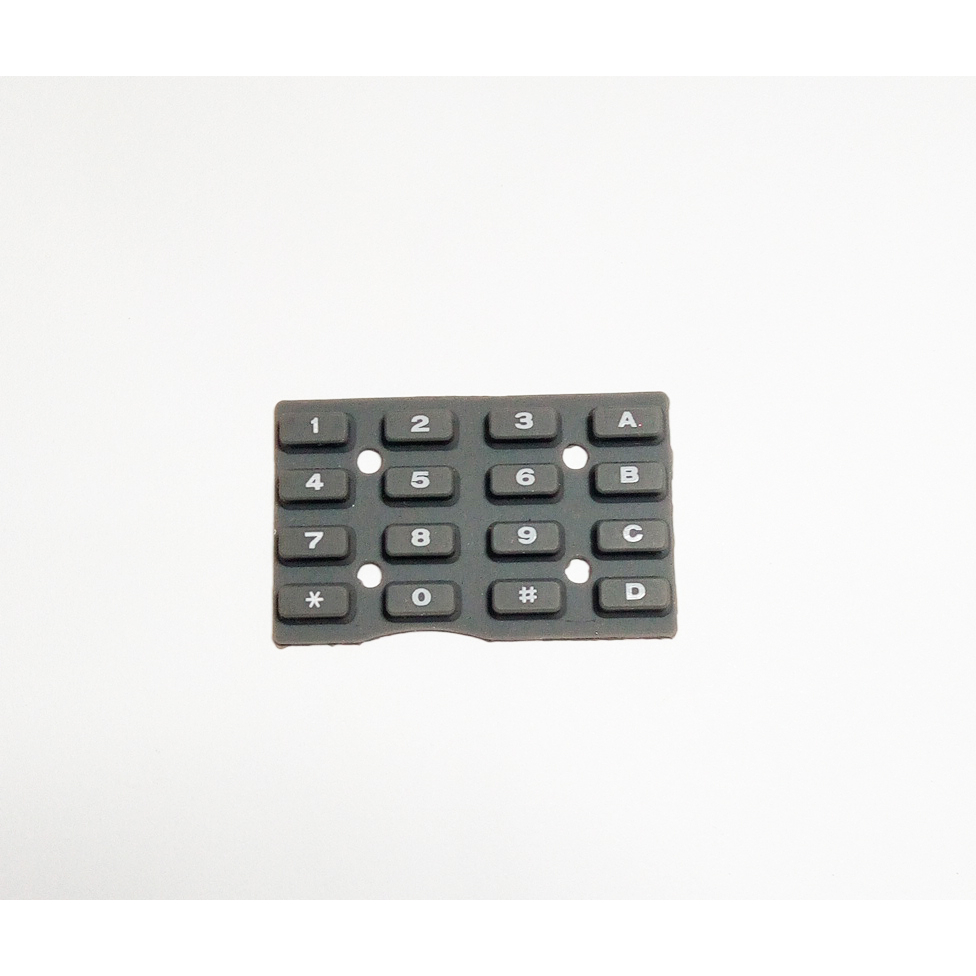 แป้นยางปุ่มกดหน้าเครื่อง Keypad สำหรับ Icom IC V68 U68 ยางคีย์แพด ไอ ...