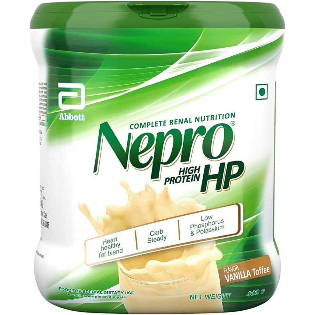 Nepro HP 237 ml. เนปโปร/Nepro HP เนบโปร ชนิดผง 400g. อาหารทางการแพทย์สูตรสำหรับผู้ป่วยล้างไต ...