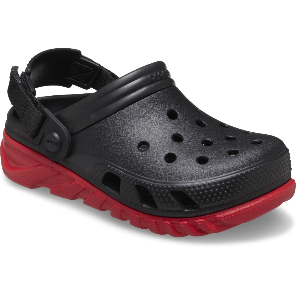CROCS Duet Max II Clog สีดำแดง ตัวเด็ด ออกใหม่ รองเท้า คร็อคส์ แท้ รุ่น ...