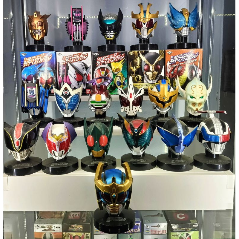 Rider mask collection line up มือ 2 | Shopee Thailand