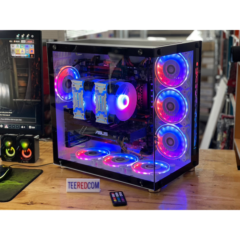 คอมประกอบ72เทรด ตัดต่อ ปล่อยบอท 2 CPU intel xeon E5 2699v3 X2 36c/72t ...