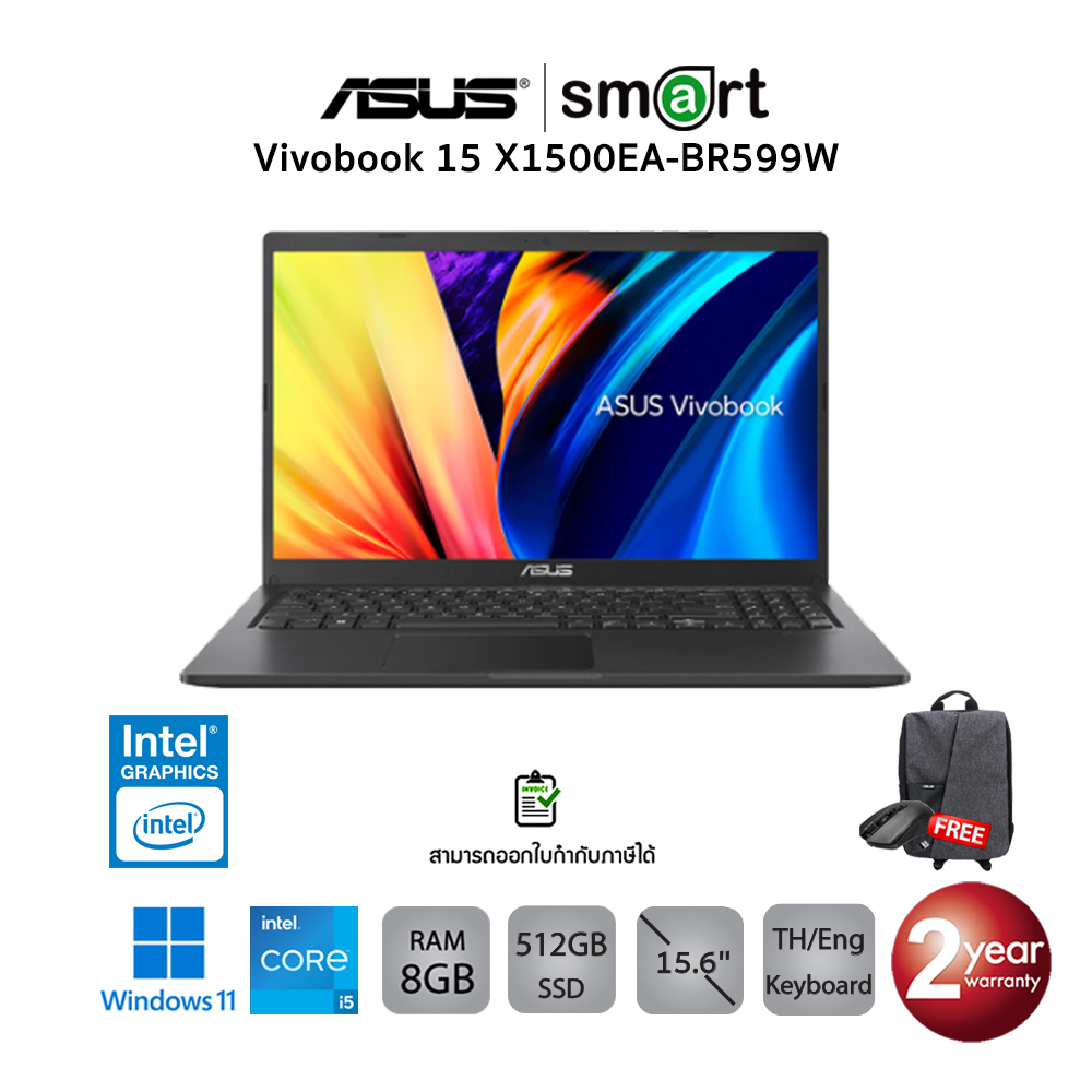 Asus Vivobook 15 X1500EA-BR599W i5-1135G7/8GB/512GB/15.6"/Win11(Black ...