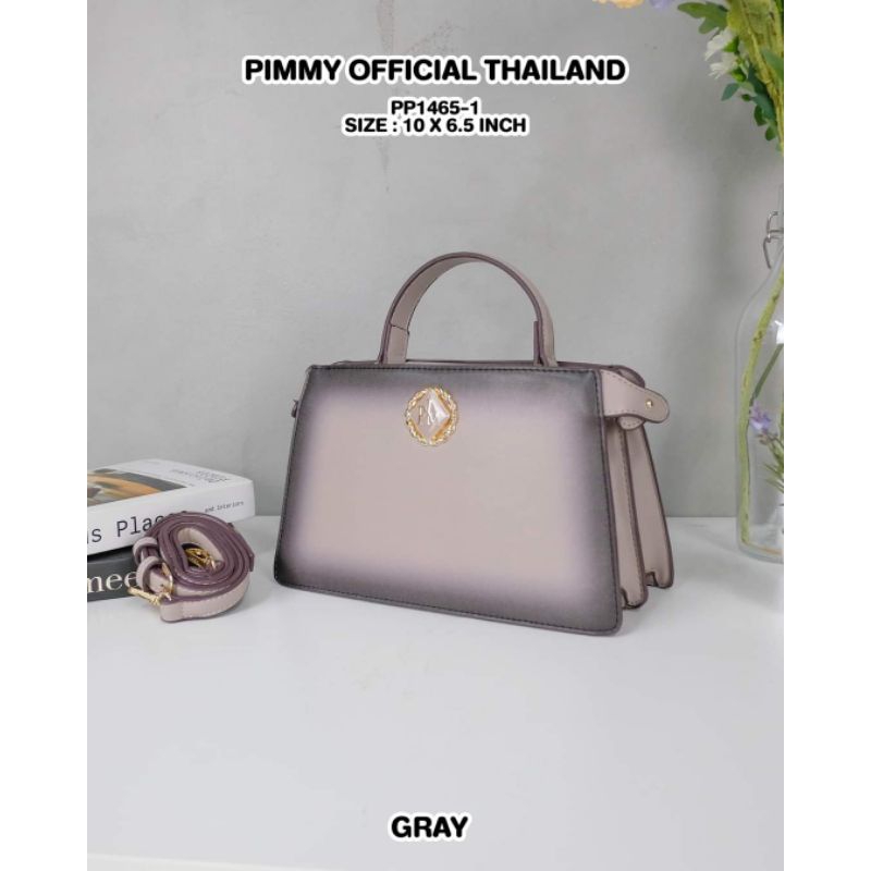 กระเป๋าถือ กระเป๋าสะพายข้าง แบรนด์ PIMMY (พิมมี่) PP 1465-1# | Shopee Thailand