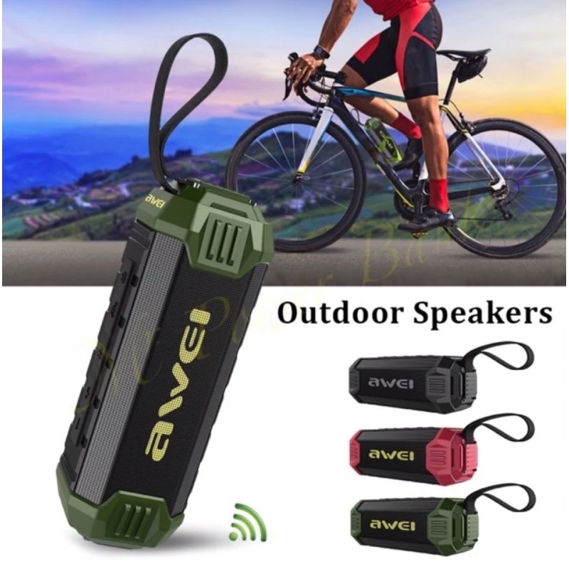 Awei Y280 ลำโพงบลูทูธ เสียงดี แบตอึด มี FM ใช้เป็น Power Bank ได้ ...
