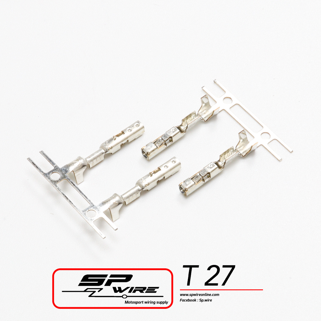 T27 #DELPHI TERMINAL 24-20 AWG-Spwire motorsportwiring (ราคาต่อตัว) | Shopee Thailand