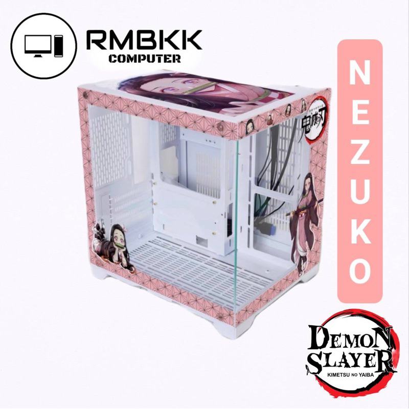 (พร้อมส่ง) เคส (Case) เคสคอมพิวเตอร์ Nezuko custom case matx | Shopee ...