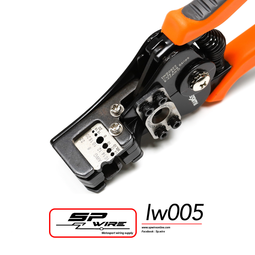 IW005 #คีม iwiss ปลอกสายไฟ-Spwire motorsportwiring | Shopee Thailand