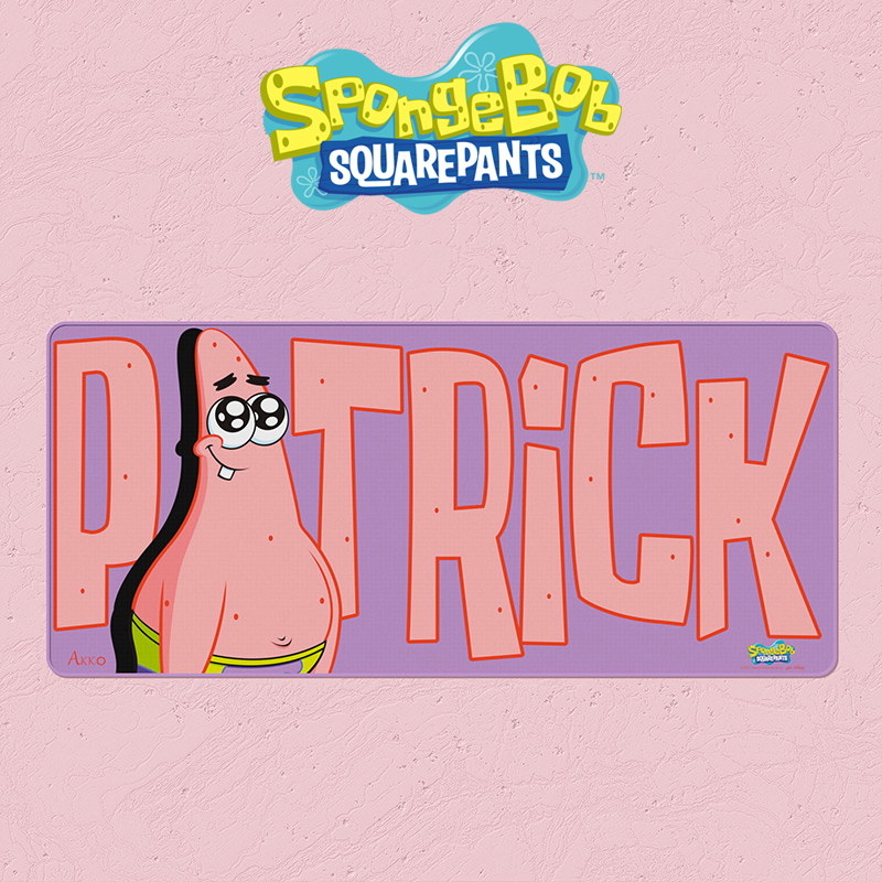 แผ่นรองเมาส์ Akko Patrick Mouse Pad ขนาดใหญ่ 900 x 400 มม. เย็บขอบ ...