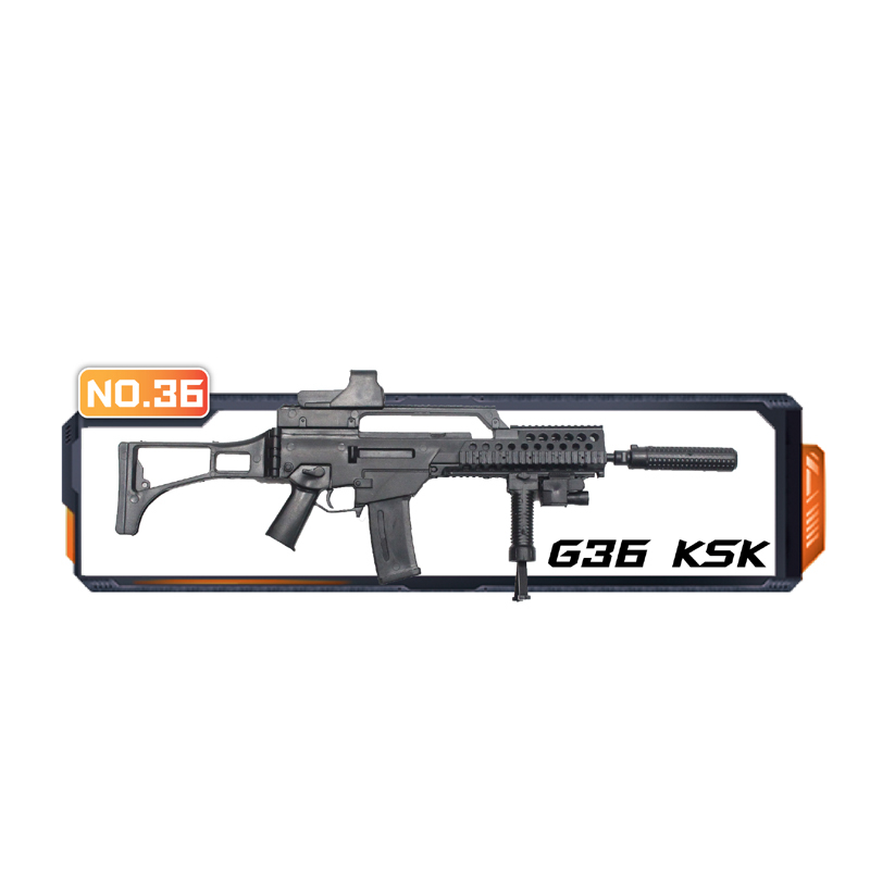 โฟว์ดีโมเดล โมเดลประกอบปืน ซีรี่5 มีให้สะสม8แบบ 4D Model GUN Series5 ...