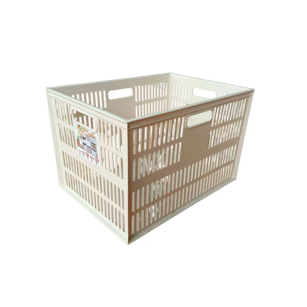 ตะกร้าอเนกประสงค์ สี่เหลี่ยมสีขาว ยี่ห้อ Keyway รุ่น DT-38 ขนาด 27.7 x 38.7 x 25 cm | Shopee ...