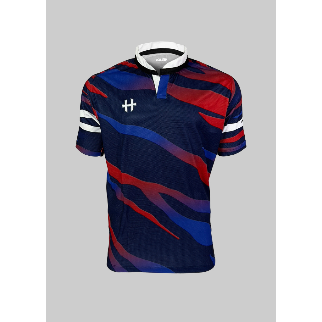 Zebra Rugby เสื้อรักบี้ คอจีน ลายม้าลาย | Shopee Thailand