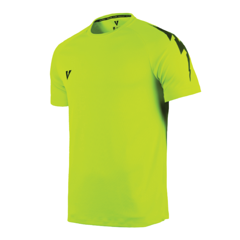 VOLT [สินค้าพร้อมส่ง] เสื้อยืด แขนสั้น ออกกำลังกาย สีเขียวนีออน กีฬา ...