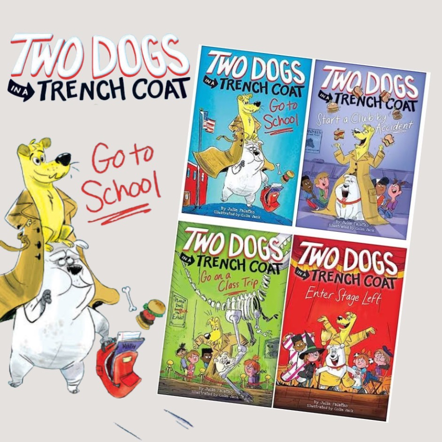 หนังสือชุด Two dog in a Trench Coat หนังสือภาษาอังกฤษ วรรณกรรมภาษา ...