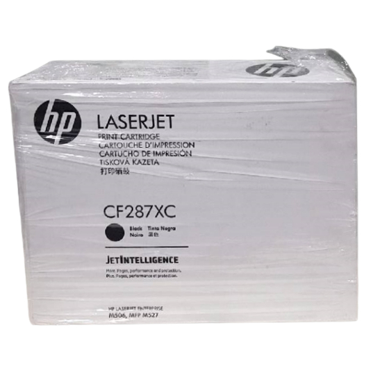 HP CF287XC (87X) Black ตลับหมึก แท้ Enterprise Flow M527c M506dn MFP ...