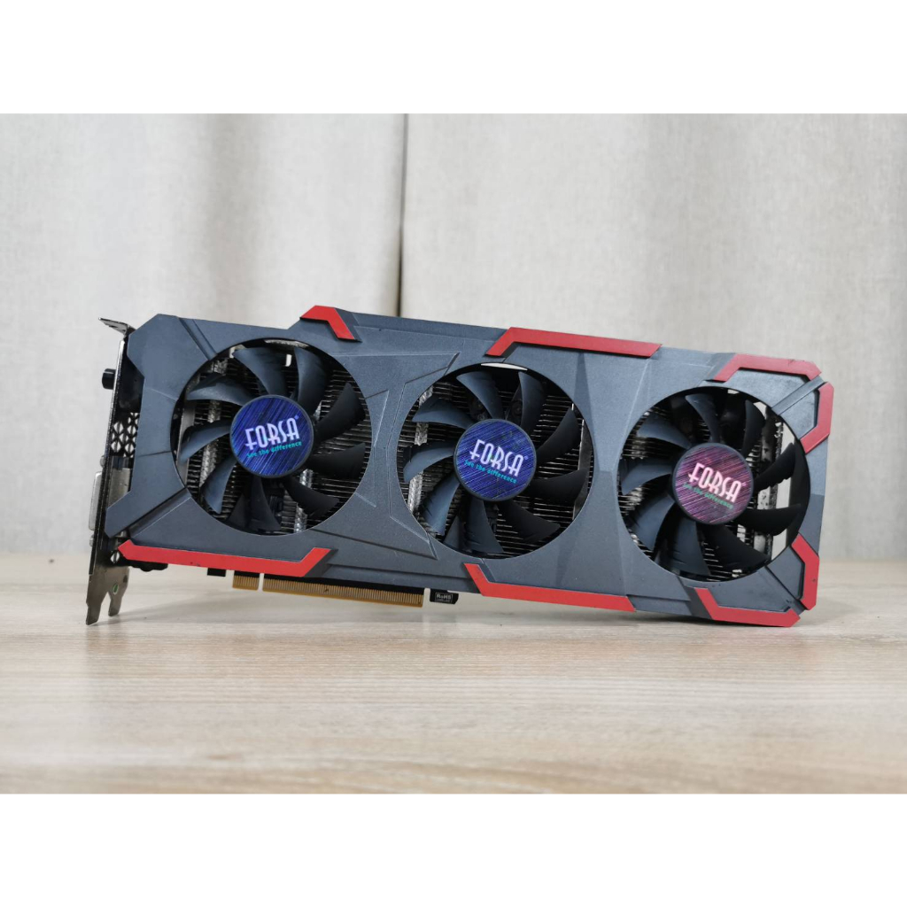 การ์ดจอ(graphic card) Forza GTX 1070 8GB(ต่อไฟเพิ่ม 6+6 pin ) | Shopee ...
