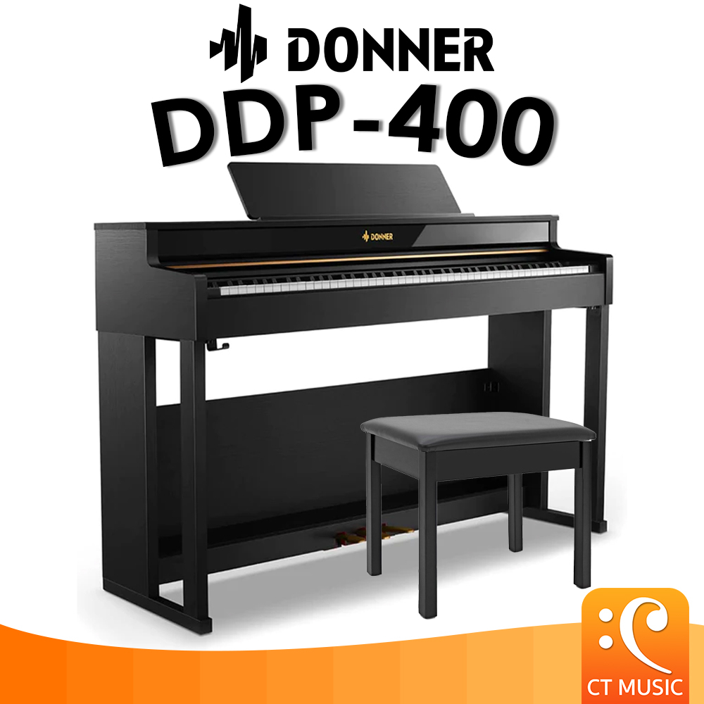 Donner DDP-400 Upright Digital Piano เปียโนไฟฟ้า | Shopee Thailand