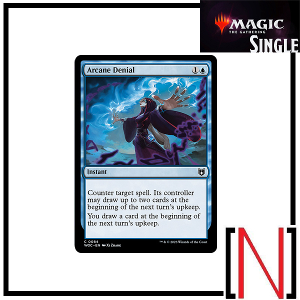 [MTG][Single][M3C] Arcane Denial ระดับ Common [ภาษาอังกฤษ] | Shopee ...