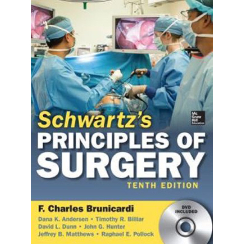 [หนังสือ] Schwatz's Principles of Surgery แพทย์ ศัลยศาสตร์ ผ่าตัด ...