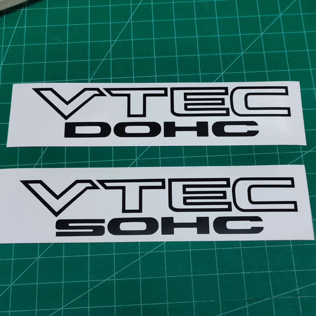 สติกเกอร์ VTECH SOCH/DOCH งานไดคัทตัดประกอบ สินค้าขายเป็นคู่ | Shopee ...