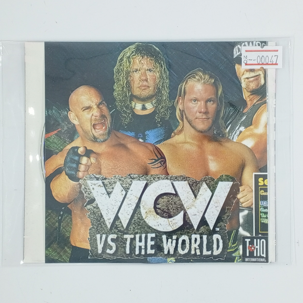 [00047] WCW VS THE WORLD (US) แผ่นเกมก็อปปี้ PS1 แผ่นเกมปั๊มโรงงาน มือสองสภาพดี | Shopee Thailand