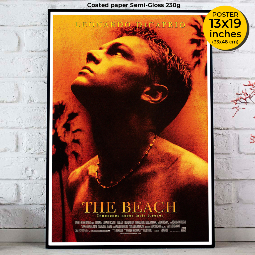 The Beach Poster (2000) โปสเตอร์ภาพยนต์ เดอะบีช Leonardo DiCaprio ภาพ ...