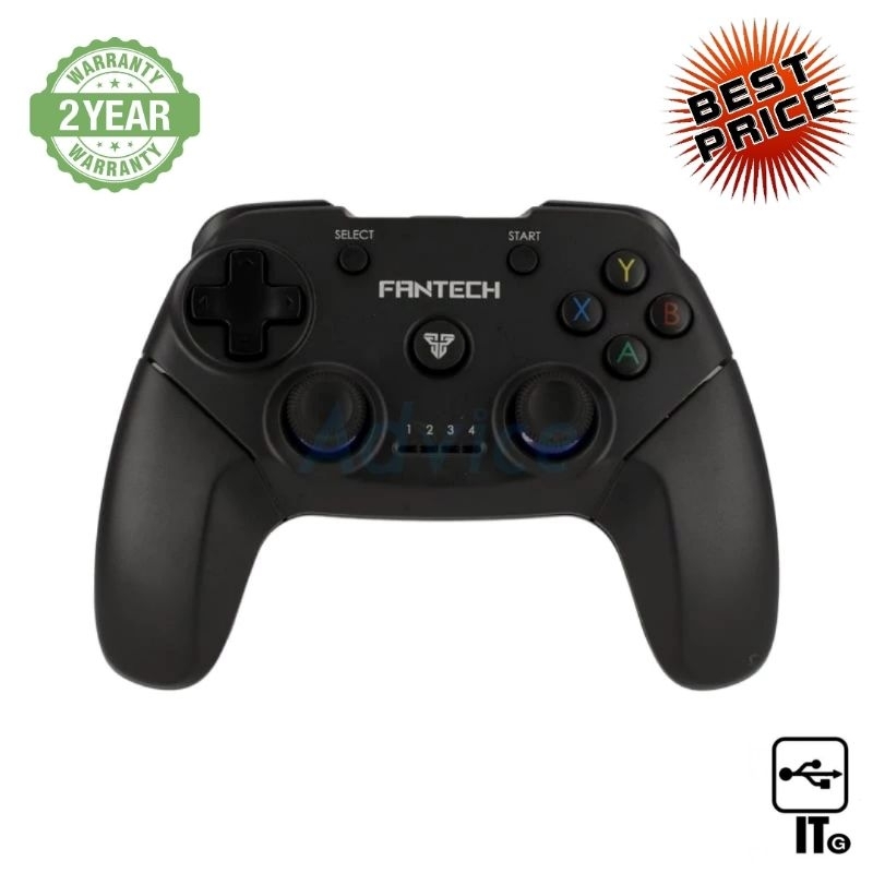 Controller Wireless FANTECH (WGP-12) ประกัน 2Y จอยเกม จอยคอนโทรลเลอร์ ...