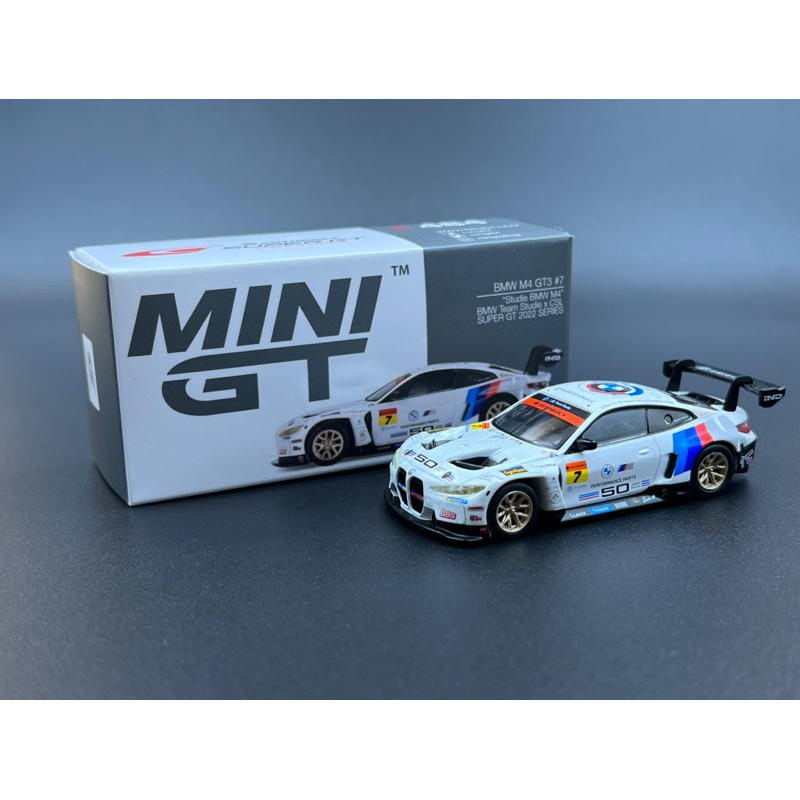 MINI GT BMW M4 GT3 #7 BMW Team Studie x CSL 2022 Super GT Series ...