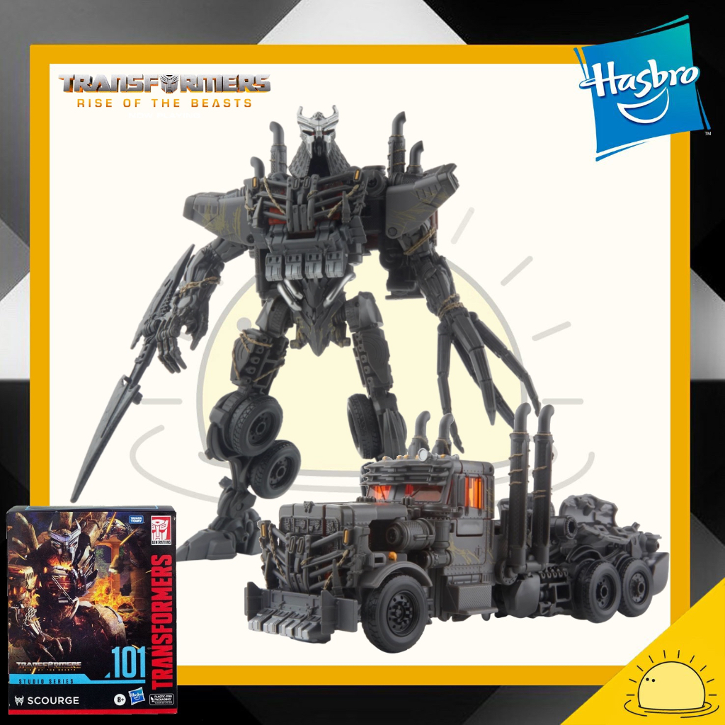 Transformers Studio Series TF7 Leader SS101 Scourge 8.5 inch | Shopee ...