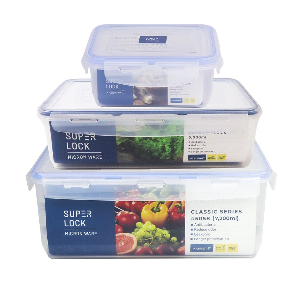 Superlock กล่องถนอมอาหาร Classic Series กล่องป้องกันแบคทีเรีย มีให้ ...
