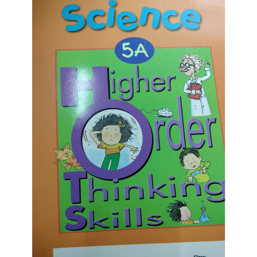 Science 5A Higher Order Thinking Skills: My Pals are Here! ****หนังสือ ...