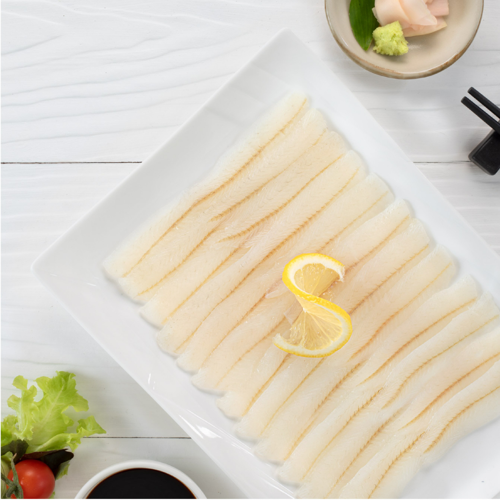 ซาชิมิคิทสึ [เนื้อปลาทรายแก้วปรุงรส] - Seasoned Kisu Sashimi _ PREMIUM ...