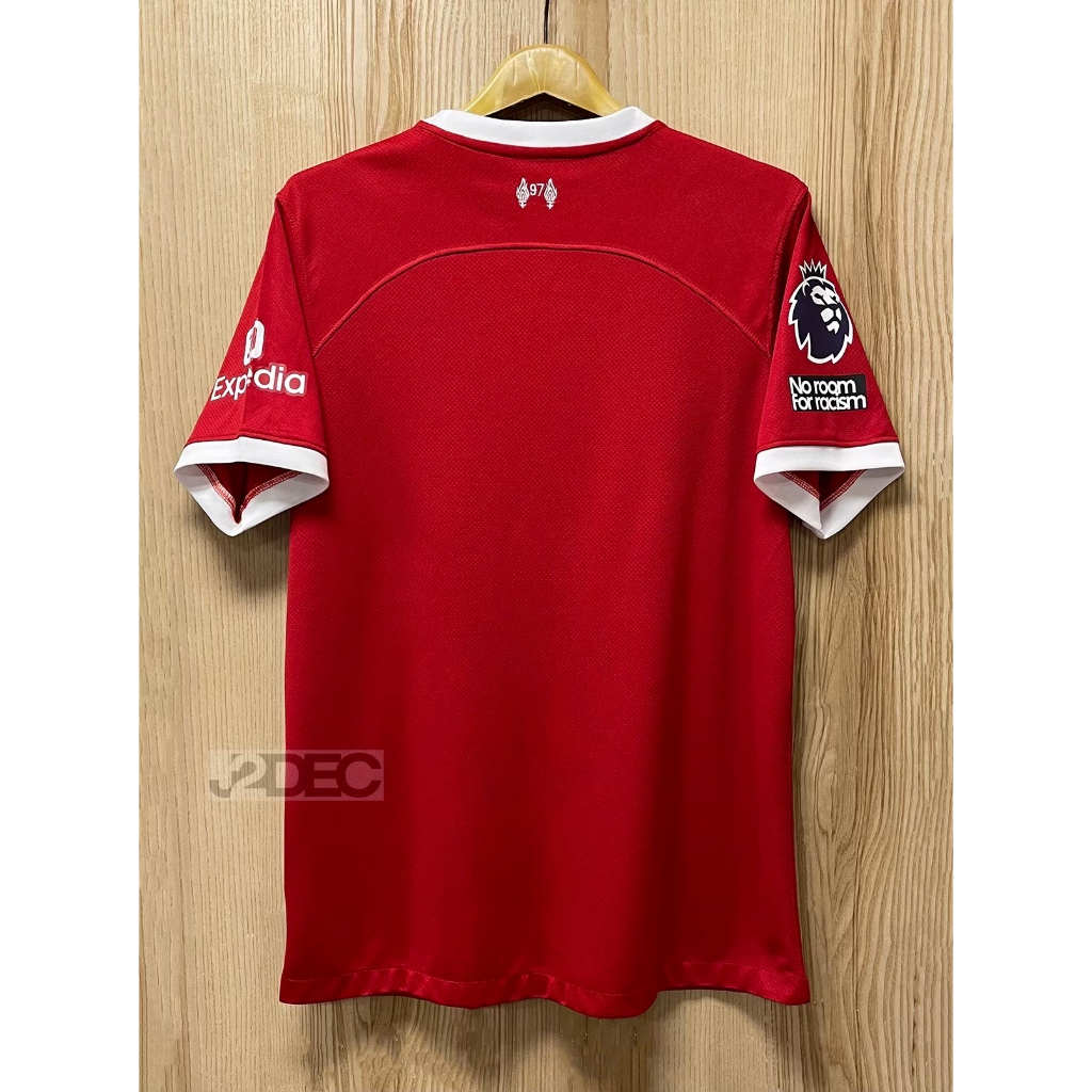 เสื้อฟุตบอล - [เกรดแฟนบอล.] - ลิเวอร์. - (เหย้า. ปี 23/24.) - [สามารถเฟล็กชื่อนักเตะ / เบอร์นัก ...