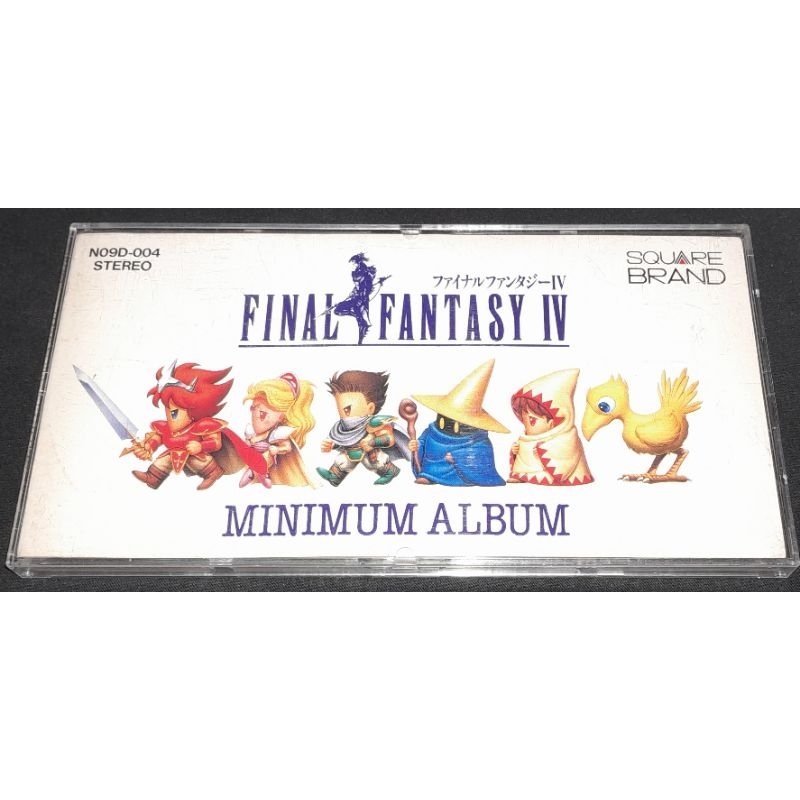 MINI CD SINGLE FINAL FANTASY IV - MINIMUM ALBUM (JAPAN/CASE BOX ...