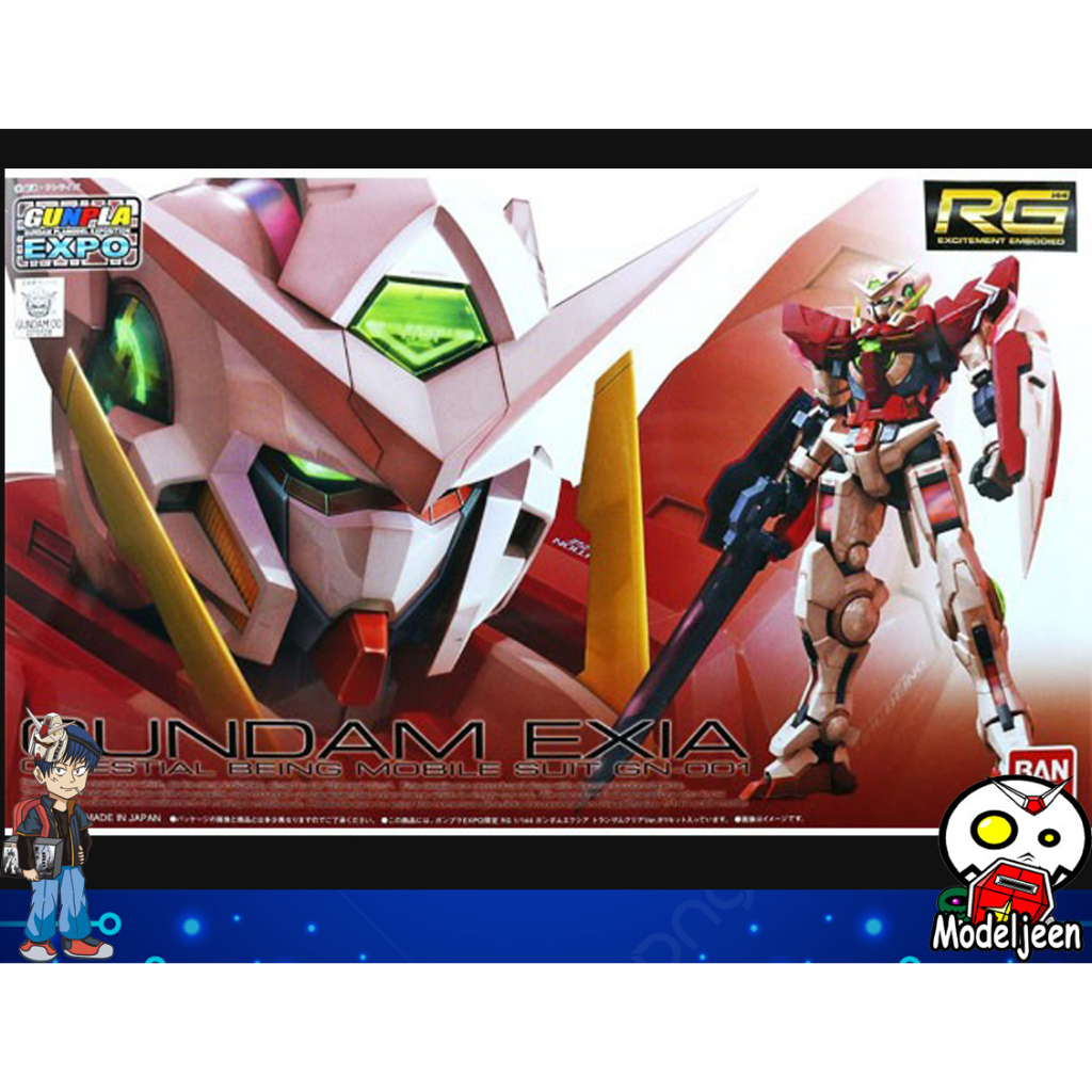 (Bandai-Limited) RG1/144 Gundam Exia Tran-AM Clear Ver. | Shopee Thailand