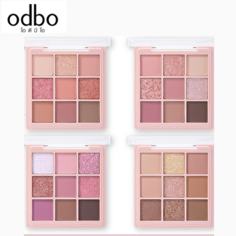 ODBO Shadow & Me Palette โอดีบีโอ แชโดว์ แอนด์ มี พาเลท OD2014 ขนาด 6.5g | Shopee Thailand