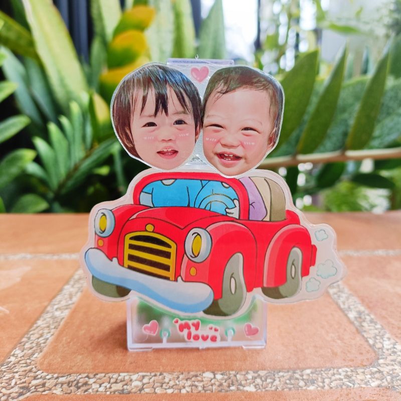 สแตนดี้อะคริลิคหัวดุ๊กดิ๊ก standy acrylic หัวดุ๊กดิ๊ก ป้ายสแตนดี้หัวดุ๊ ...