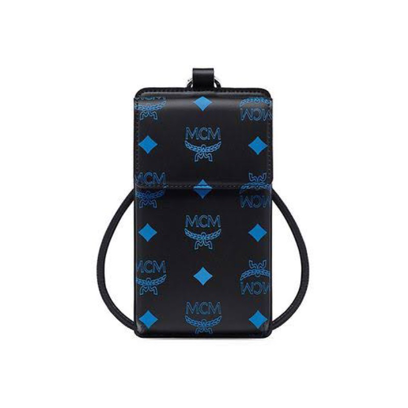 พร้อมส่ง! mcm phone lanyard กระเป๋าใส่มือถือ ใส่บัตร แท้ 100% | Shopee ...