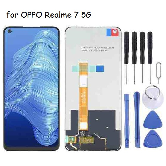 หน้าจอ LCD OPPO Realme 7(5G) Display จอ+ทัช อะไหล่มือถือ อะไหล่ จอ ออป ...