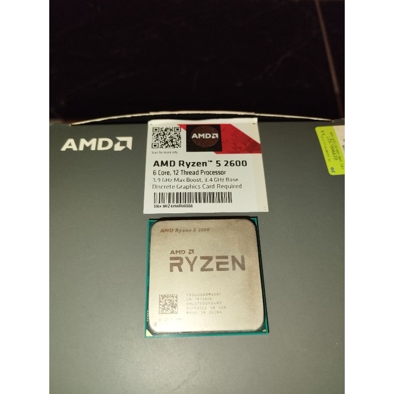 คุ้มสุด ส่งจากไทย cpu R5 2600 และ R5 3600 สำหรับบรอด AM4 | Shopee Thailand