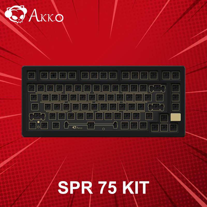 คีย์บอร์ด Akko SPR 75 Kit ประกันศูนย์ 1 ปี | Shopee Thailand