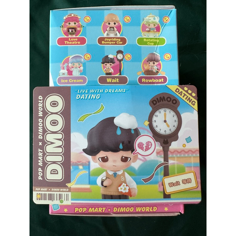 โมเดลแยกตัว Dimoo Valentine Dating Model เช็คการ์ดไม่แกะตัว | Shopee ...