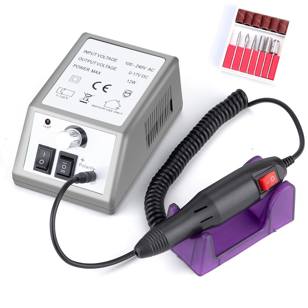 ใหม่ UV101 เจาะเล็บเครื่องบดเล็บไฟล์ไฟฟ้าหน้าจอ LED 30000Rpm ชาร์จใหม่ ...