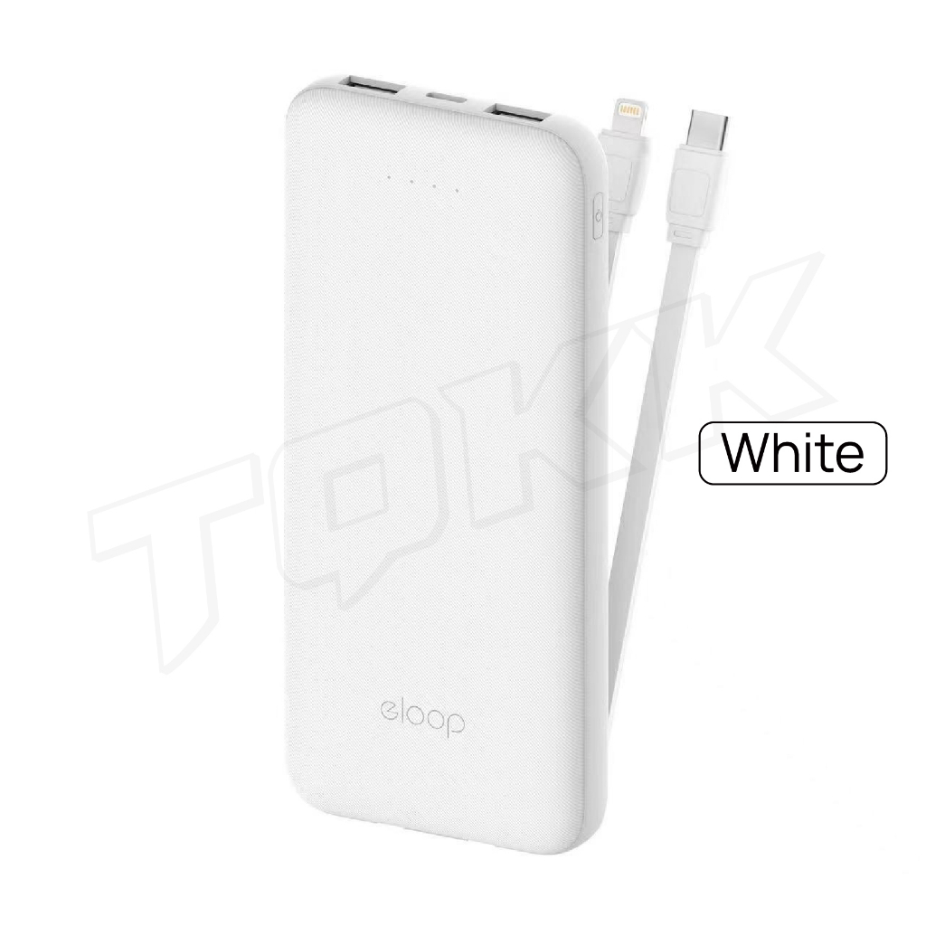 Eloop E33 / E33 Plus แบตสำรอง 10000mAh 2.4A 12W Powerbank พาวเวอร์แบงค์ ...