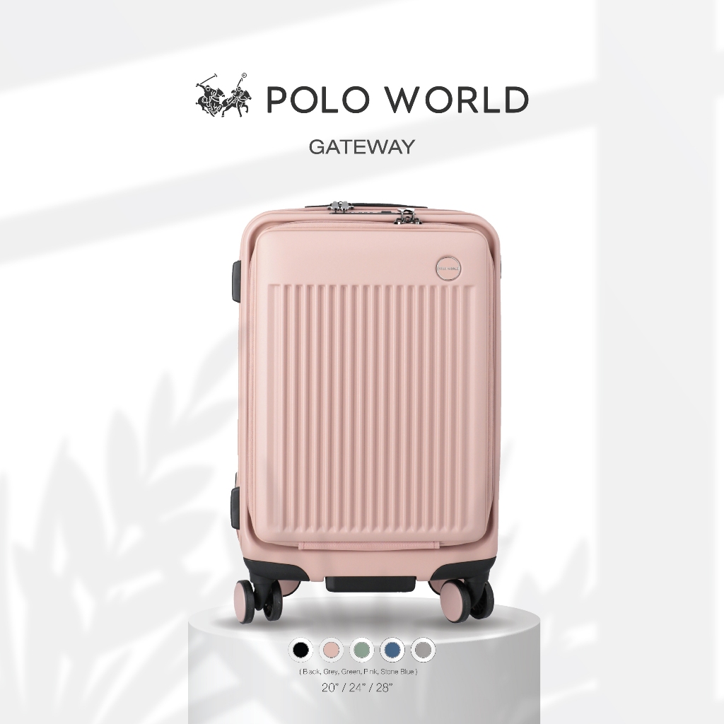 POLO WORLD กระเป๋าเดินทาง PW901 Gateway Hardcase Luggage กระเป๋าเดินทาง ...