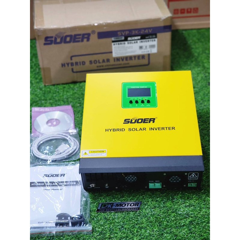 Suoer SVP-3K-24V 3000W Pure Sine Wave Hybrid Solar Inverter ไฮบริดอิน ...